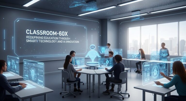 Classroom-60X: Redefining Education Through Smart Technology and AI ...