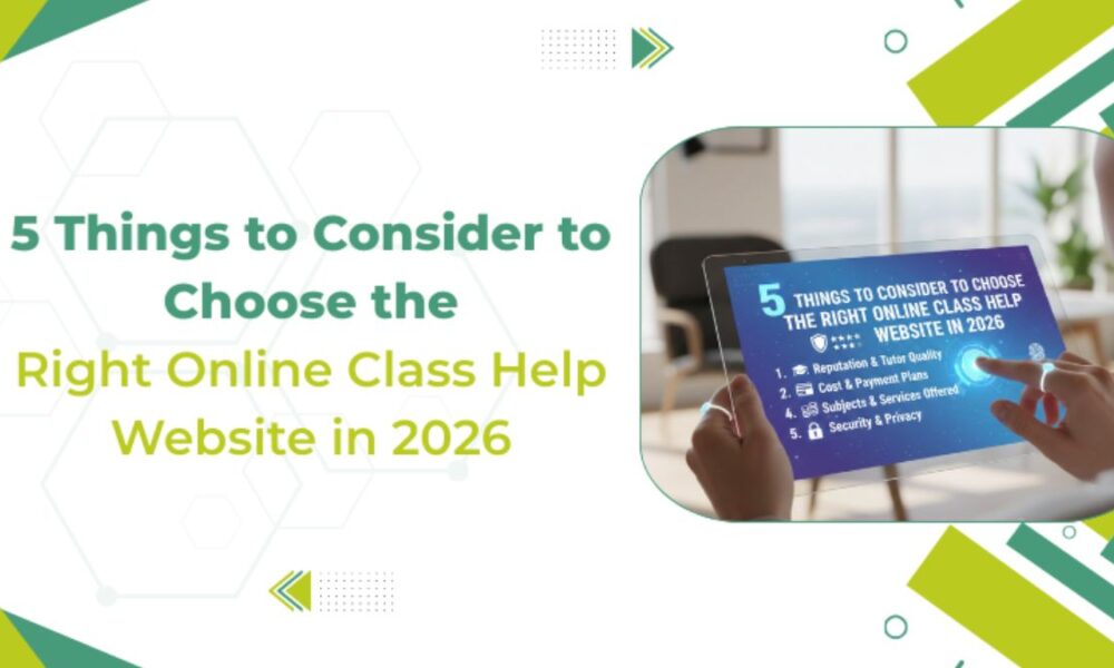 Choose the Right Online Class Help Website in 2026: Top 5 Tips - this ...